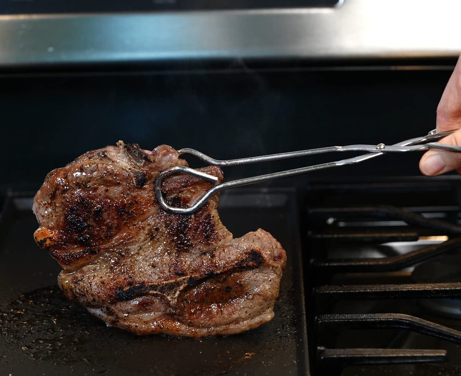 Hiash 9-Inch and 11-Inch Heavy Duty Stainless Steel Kitchen Tongs - Comfortab... | eBay