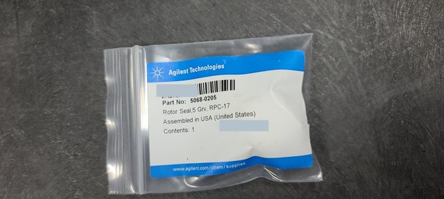 Agilent Rotor Seal 5 Groove Rpc17 5068-0205 for sale online | eBay