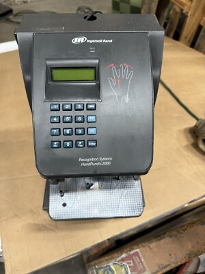ingersoll rand recognition systems handpunch 2000 Time Clock | eBay