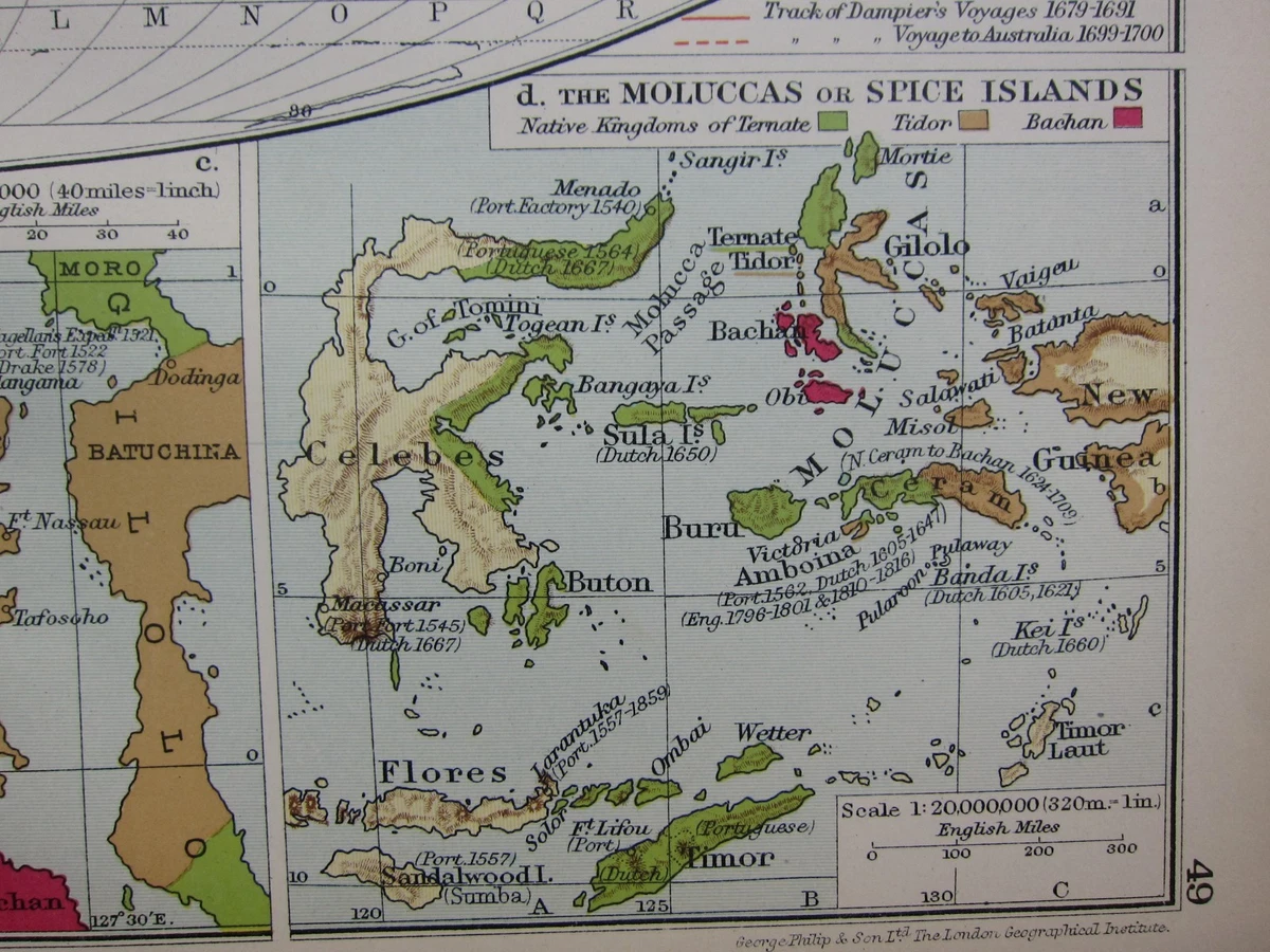 Moluccas Map