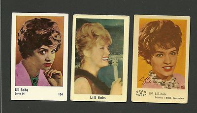 Lill Babs Fab Card Collection Swedish Singer and actress Min mammas ...
