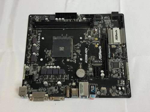 ASRock A320M-HDV R4.0 AM4 A320 SATA3 1 Ultra M.2 USB 3.1 With I/O ...
