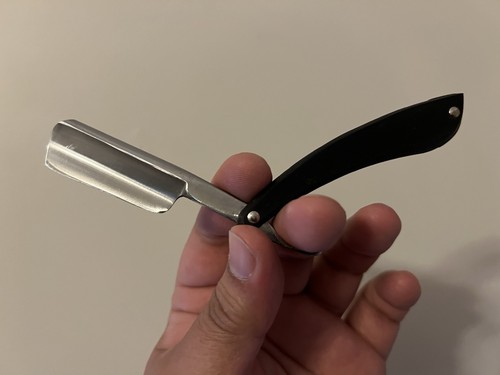 Gold Dollar Shorty Straight Razor Shave Ready | eBay