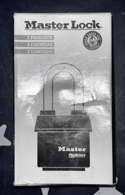 Master Lock ProSeries 6127 Padlock 6127KA ONE PADLOCK with TWO KEYS | eBay