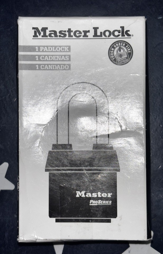 Master Lock ProSeries 6127 Padlock 6127KA ONE PADLOCK with TWO KEYS | eBay