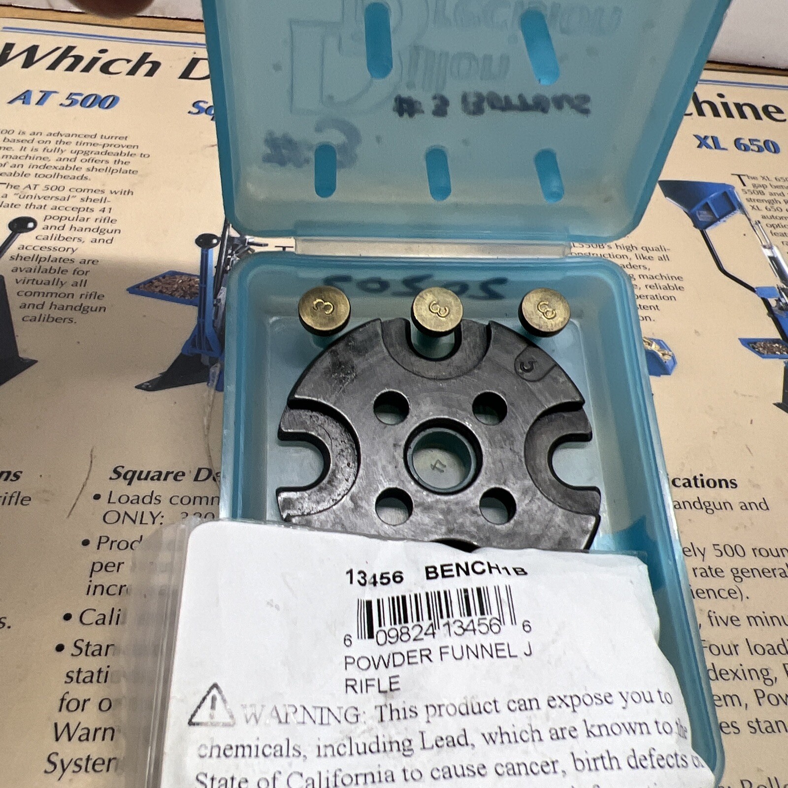 DILLION PRECISION 17 7 MM REM CALIBER CONVERSION KIT POWDER (NEW FUNNEL ...