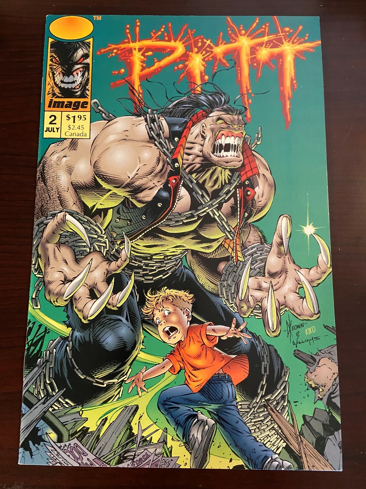 Pitt Comic Lot Issues #1,2 (Jan 1993, Image) Near Mint Dale Keown | eBay