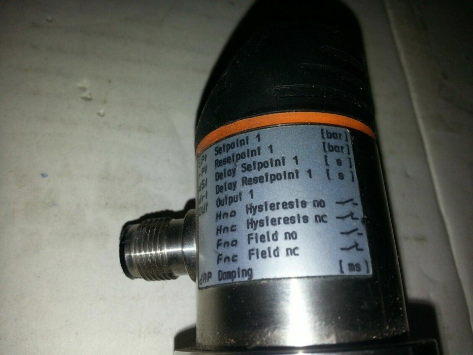 IFM ELECTRONIC PI3054 PRESSURE SENSOR IFM D 45127 ESSEN PI3054 | eBay