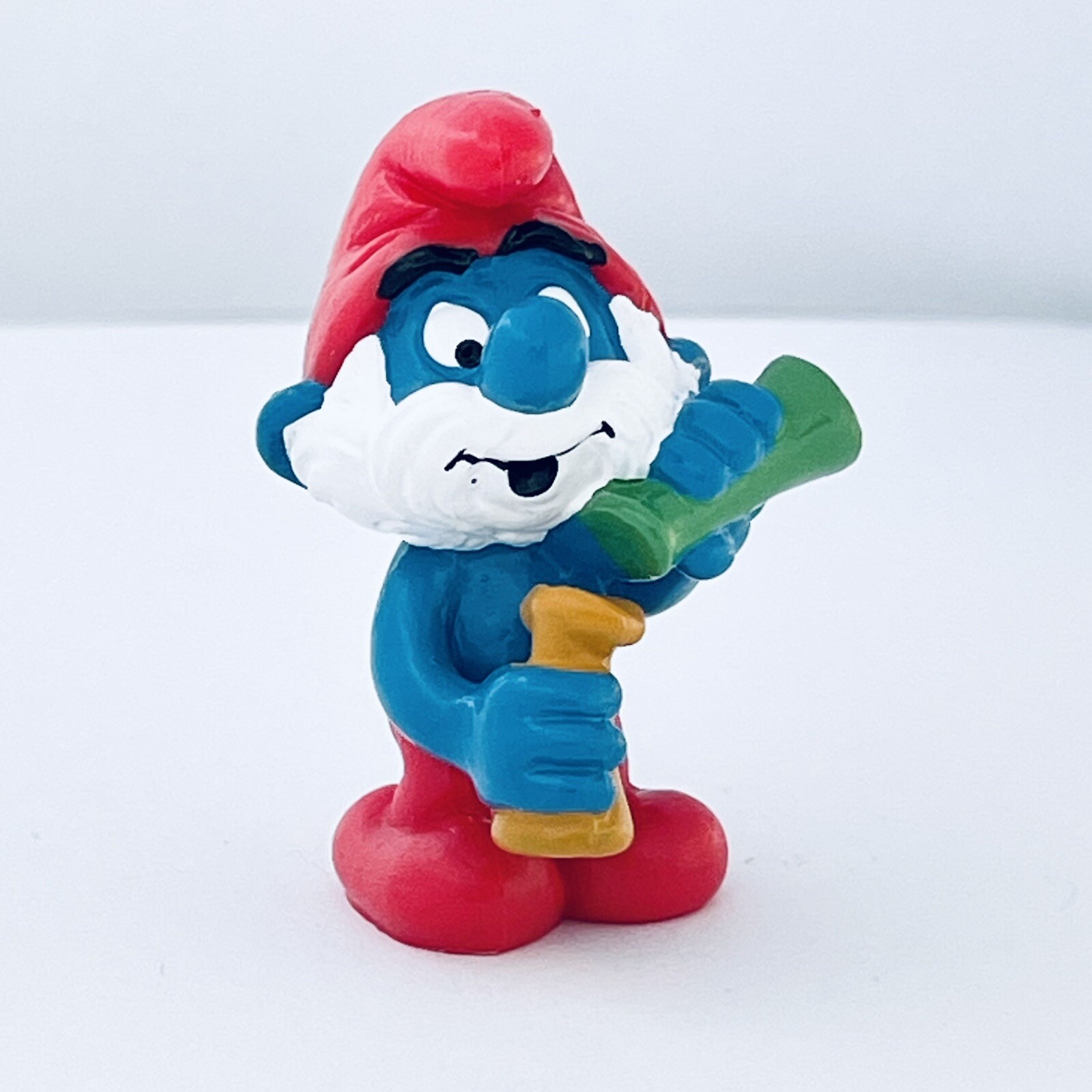 Smurfs Lab LABORATORY PAPA SMURF Vintage Peyo Smurf Figurine 1980s | eBay