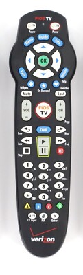 Verizon Fios Remote Control for TV HD DVR Receiver P265v5 Tested Used ...