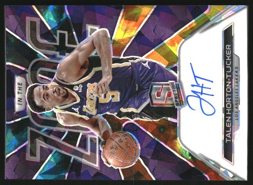 2021-22 Panini Spectra - In the Zone Autographs Astral Prizm #ITZ-THT ...