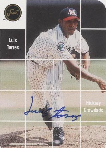 2001 Just Minors - Autographs Luis Torres #BA.48 (AU, RC) for sale ...