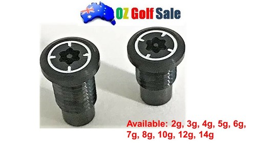 2pcs Weight Screws for Taylormad Sim2 /Max Sim Tour Wood M4 M6 Driver ...