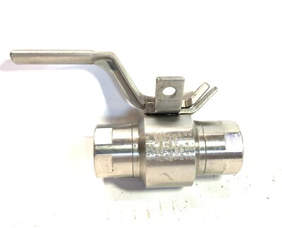 NUTRON 316 Stainless Steel T3 Ball Valve 6000 WOG 1/2 Inch FNPT ...