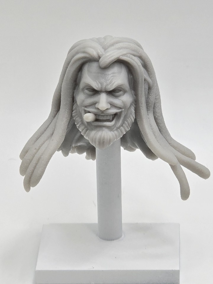 3d Print Bounty Hunter Lobo HEAD 1:6 GI Joe Classified McFarlane DC ...