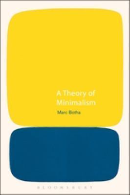 Theory of Minimalism by Marc Botha (2017, Hardcover) for sale online ...