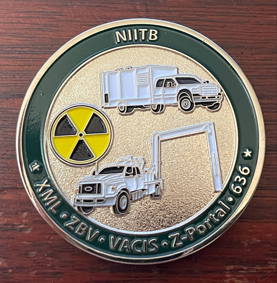 CBP Supervisor Challenge Coin – Non-Intrusive Inspection Branch ...