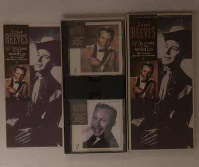 Jim Reeves Welcome to My World 2 CD Box Set with Book Essential ...
