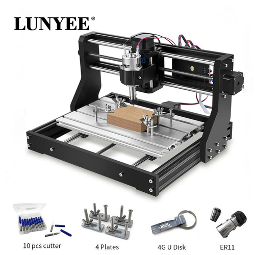 Upgraded CNC 3018 PRO Router Kit DIY Wood Carving Milling Engraving ...