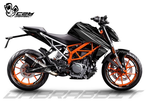 NEW Graphic kit for ktm 390 250 125 DUKE Graphic Decal Sticker Kit (FRN ...