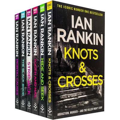 Ian Rankin Inspector Rebus Series Collection 6 Books Set Knots ...