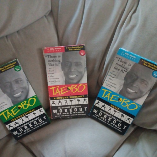 Tae Bo The Ultimate Total Body Work Out Billy Blanks VHS Lot | eBay
