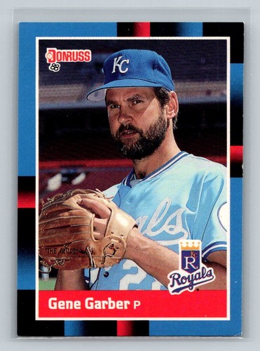 1988 Donruss #618b Gene Garber Kansas City Royals Baseball Card | eBay