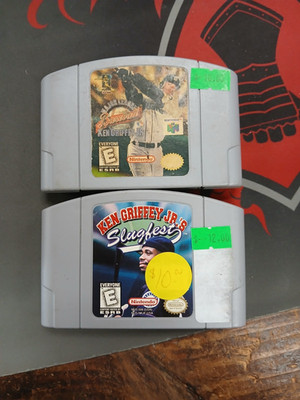 2 N64 Game Bundle - Ken Griffey jr.'s Slugfest (JE) | eBay