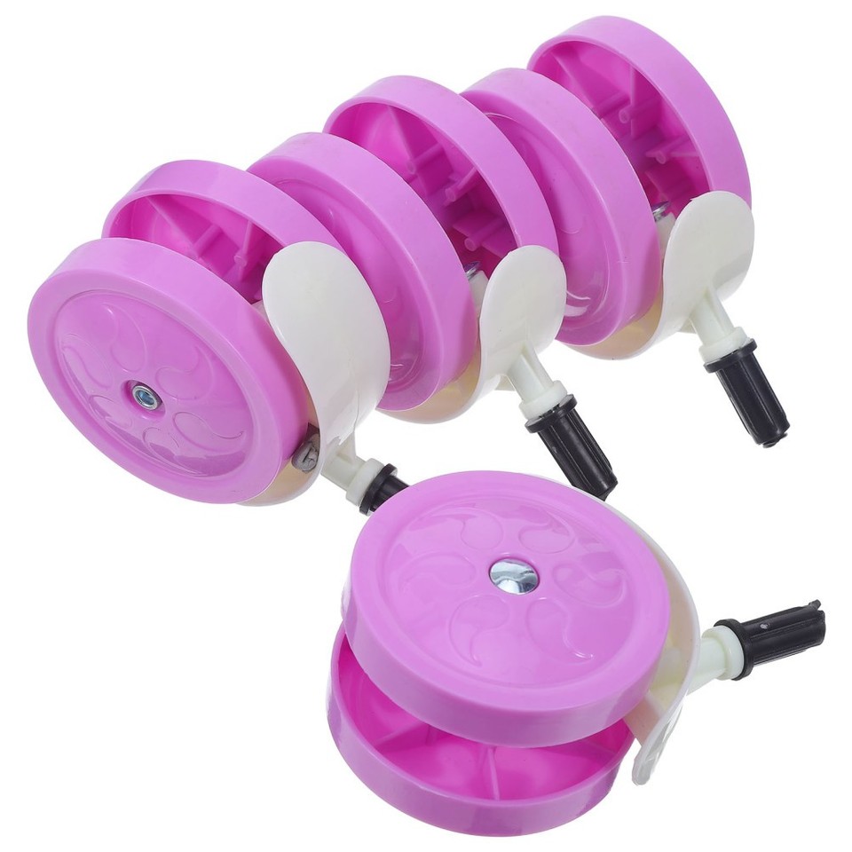 4pcs Stroller Wheels Replacement - Swivel Castors Baby Trolley Wheel ...