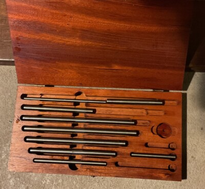 Vintage Brown & Sharpe End Measuring Rod / Setting Set, | eBay