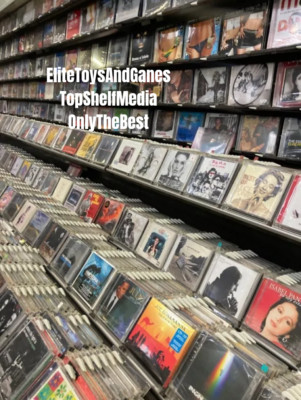 Lot of 250 music CDs vintage to modern with original cases! | eBay