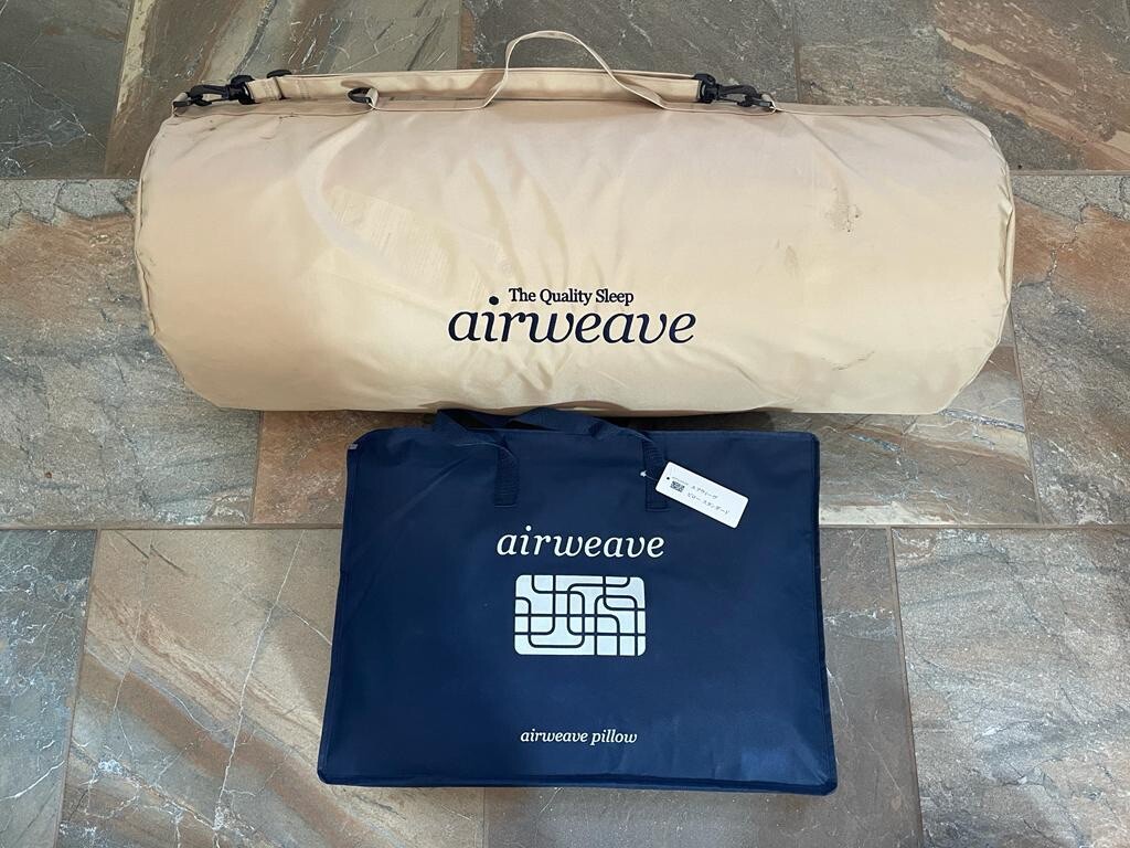 Airweave Portable DUAL MODE (Width: 90 cm Length: 195 cm Height: 3 cm ...