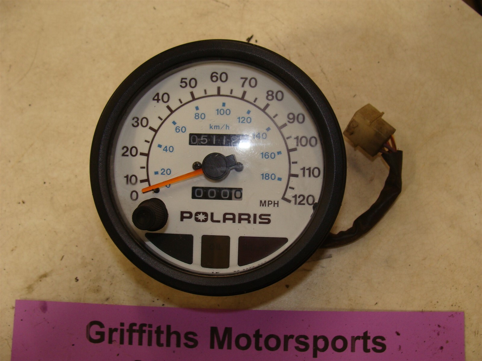 2002 POLARIS 800 Edge X speedo gauge speedometer MPH OEM 5112 miles | eBay