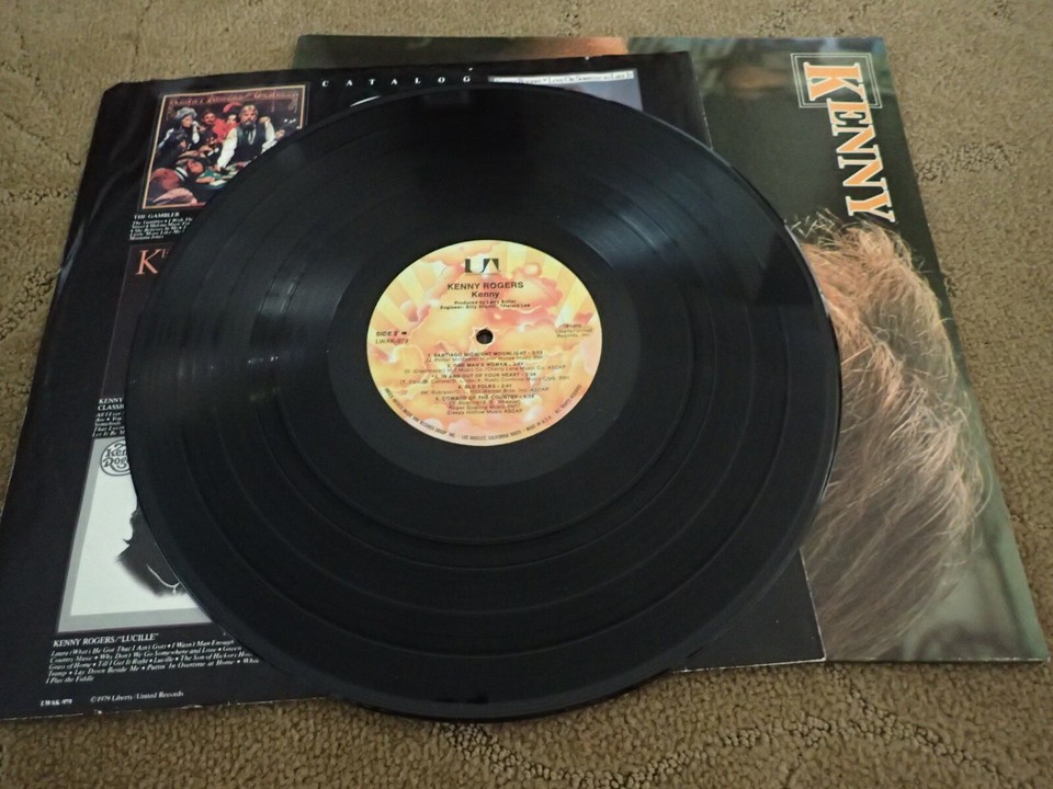 KENNY ROGERS SELF TITLED "KENNY" VINYL LP RECORD ALBUM (1979) | eBay