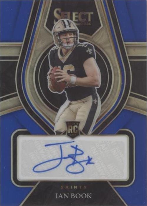 2021 Panini Select - Rookie Signatures Ian Book #RS-IBO Blue Prizm /75 ...