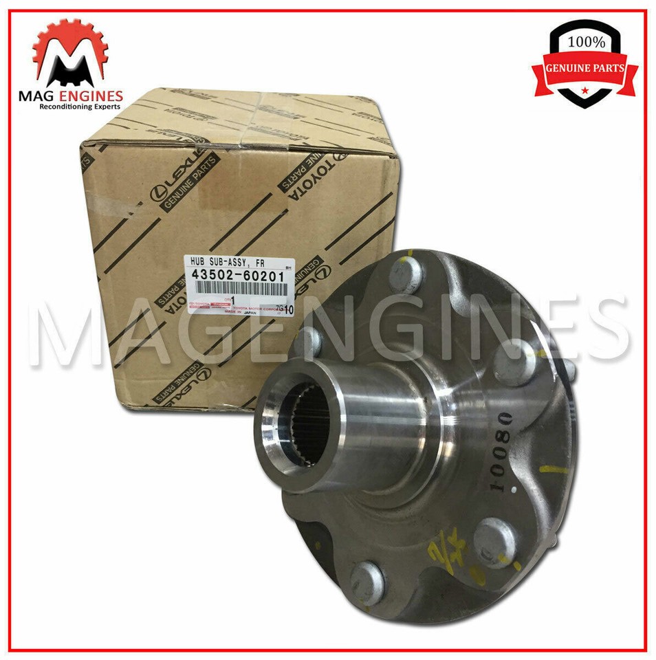 43502-60201 GENUINE OEM FRONT WHEEL HUB SUB-ASSY, RH/LH 4350260201 | eBay