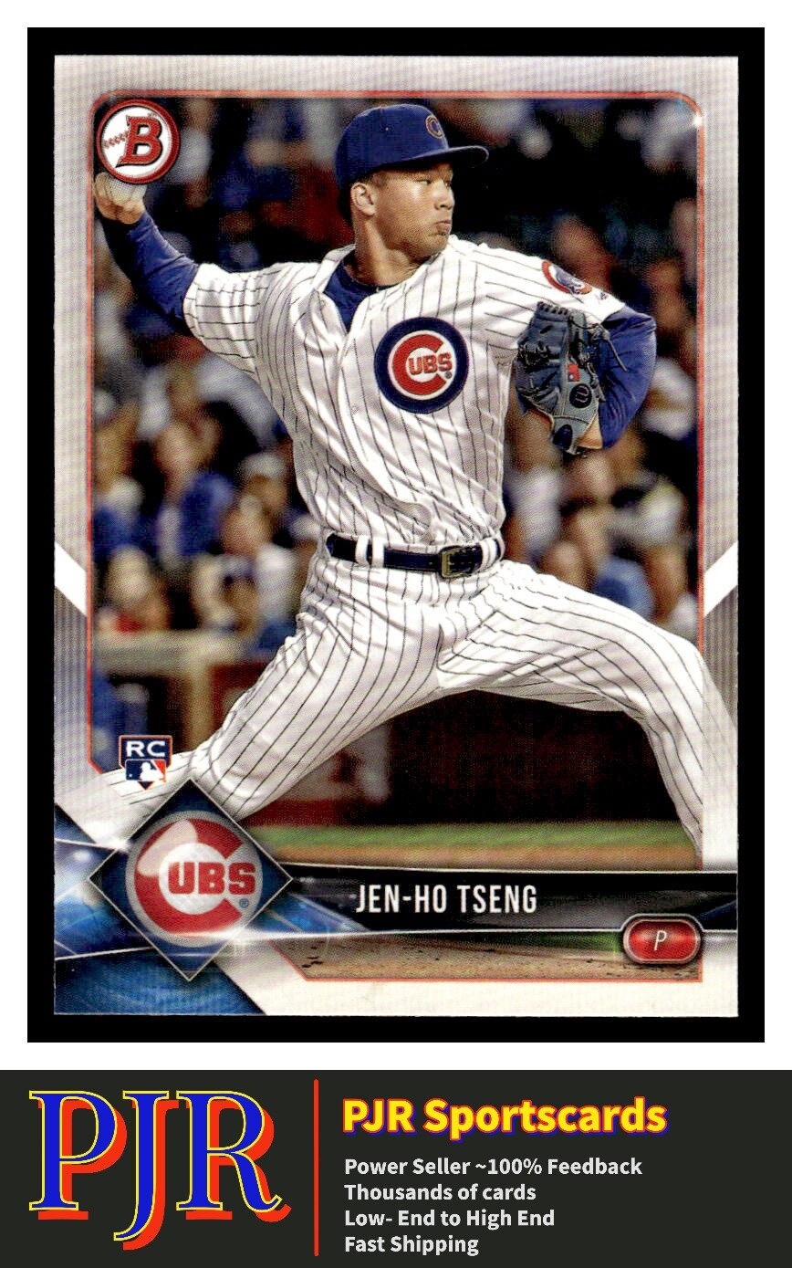 2018 Bowman #11 Jen-Ho Tseng Chicago Cubs BUY 4 - 35% OFF | eBay