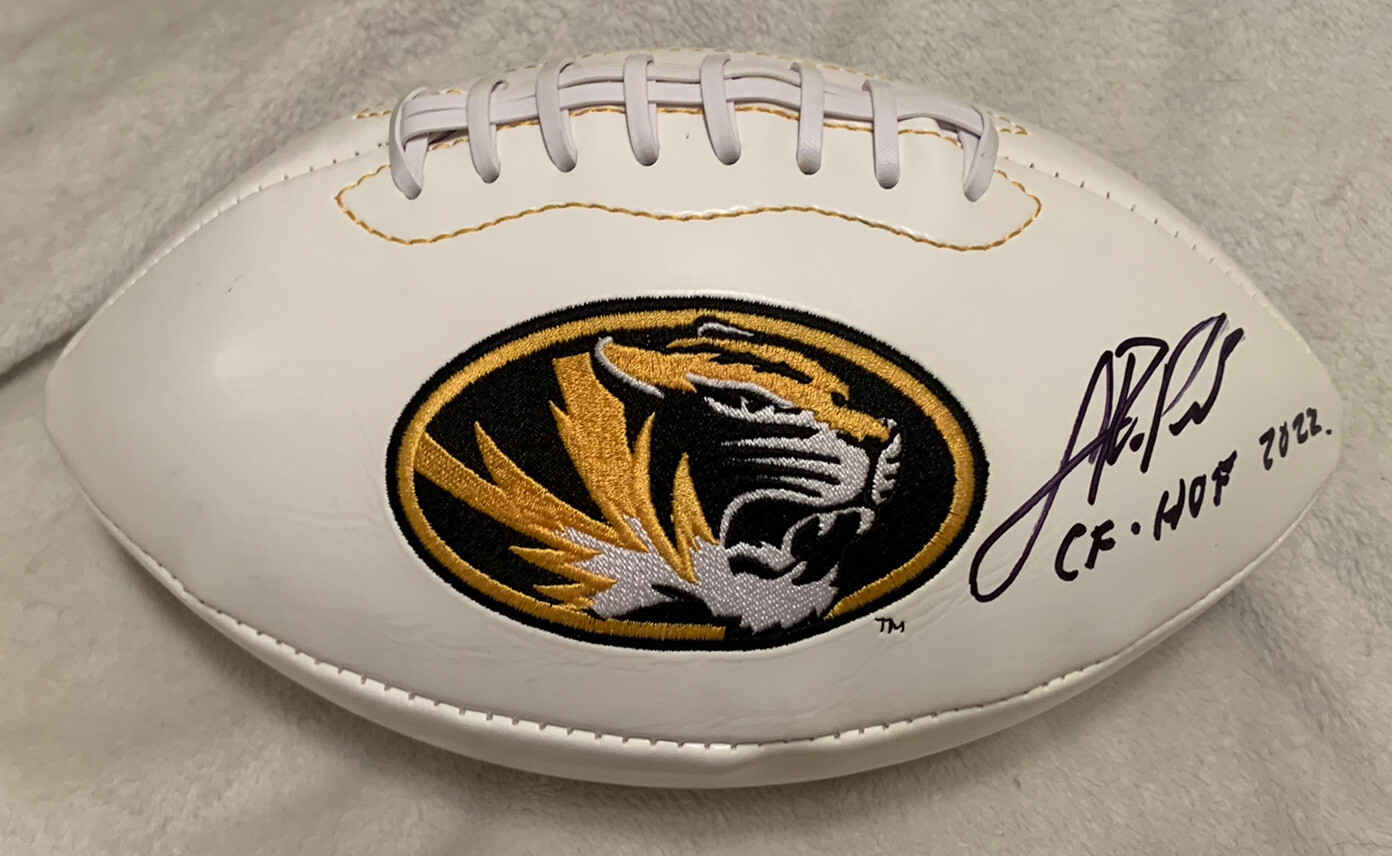Gary Pinkel Autographed Signed Hand Missouri Tigers Logo Football W ...