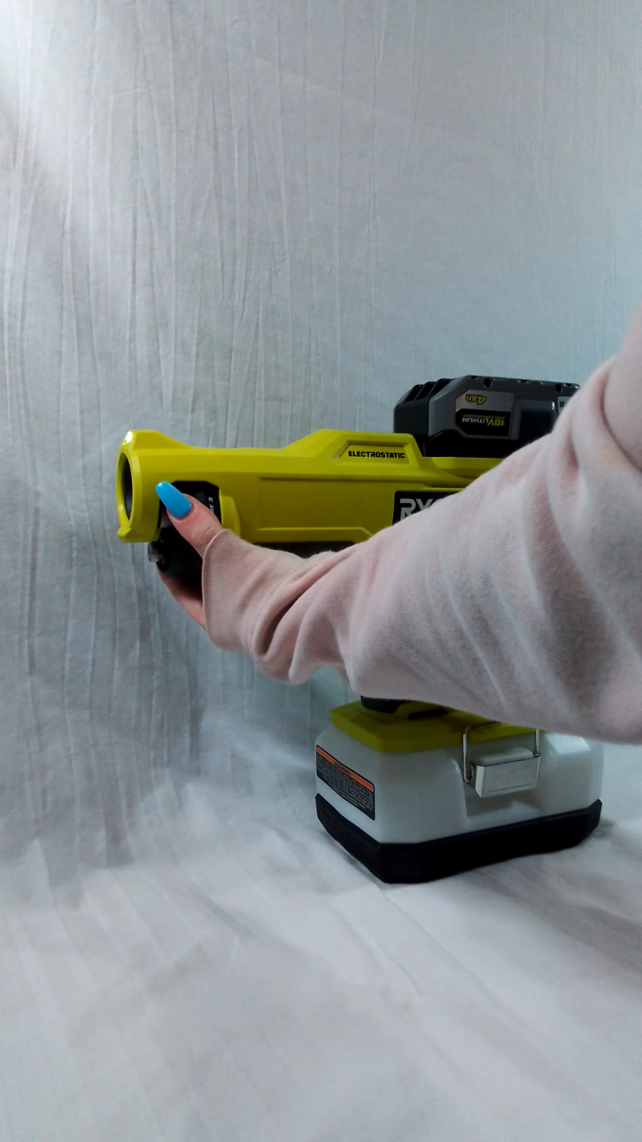 Ryobi PSP02 18V Cordless Handheld Electrostatic Sprayer (Tool Only ...