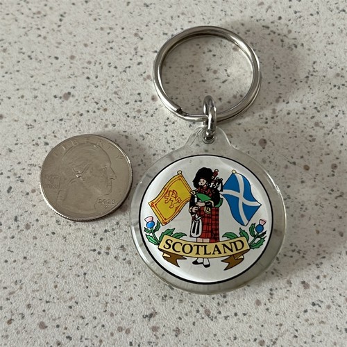 Scotland Bagpiper Flags Travel Souvenir Keychain Key Ring #45859 | eBay