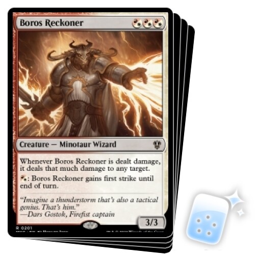 BOROS RECKONER X4 Murders At Karlov Manor: Commander Magic MTG MINT ...