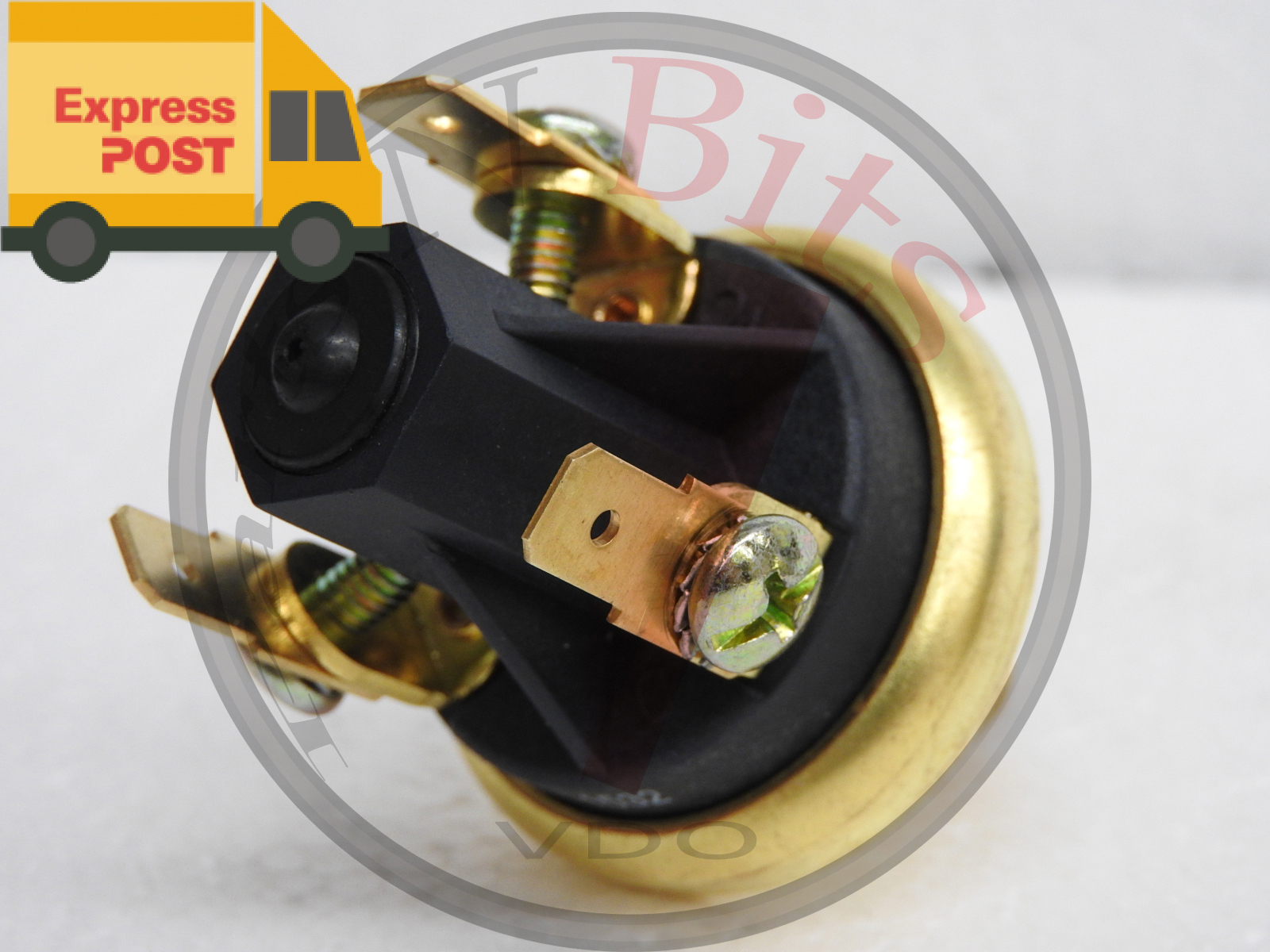 VDO Pressure Switch: 3 Terminal 25-50Psi NC/NO 430.135 Preset at 35Psi ...