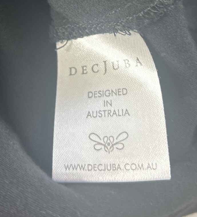 Decjuba Womens Long Sleeve Top Size 10 Black | eBay