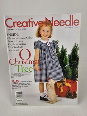 Creative Needle Smocking Embroidery Magazine October 2005 With Pattern ...