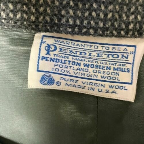 Pendleton Women's Grey Vintage Wool Skirt NO SIZE TAG | eBay