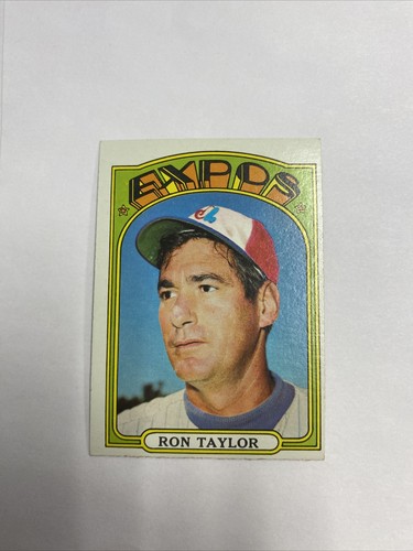1972 Topps Baseball Ron Taylor Montreal Expos Card #234 | eBay