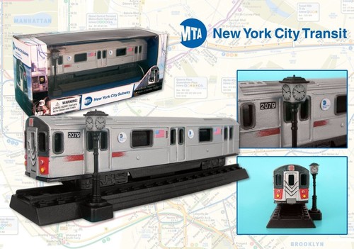 New York City MTA Subway Train 6" Car Die-Cast Daron Toys RT8555 | eBay