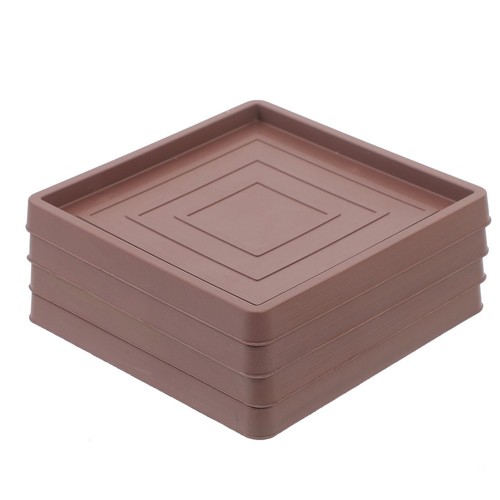 4 Pcs Furniture Rubber Pads Non-slip Coasters Stoppers Prevent Sliding ...
