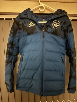 Arsenal FC 20/21 Winter Down Jacket - Marine/black | eBay UK