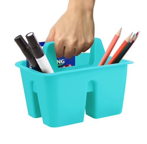 Mini Classroom Caddy, Multipurpose Classroom Organizer with Handle ...